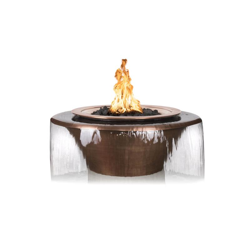 Fire Pit With Water Feature | Fire and Water Features – Fire Pit Outfitter
