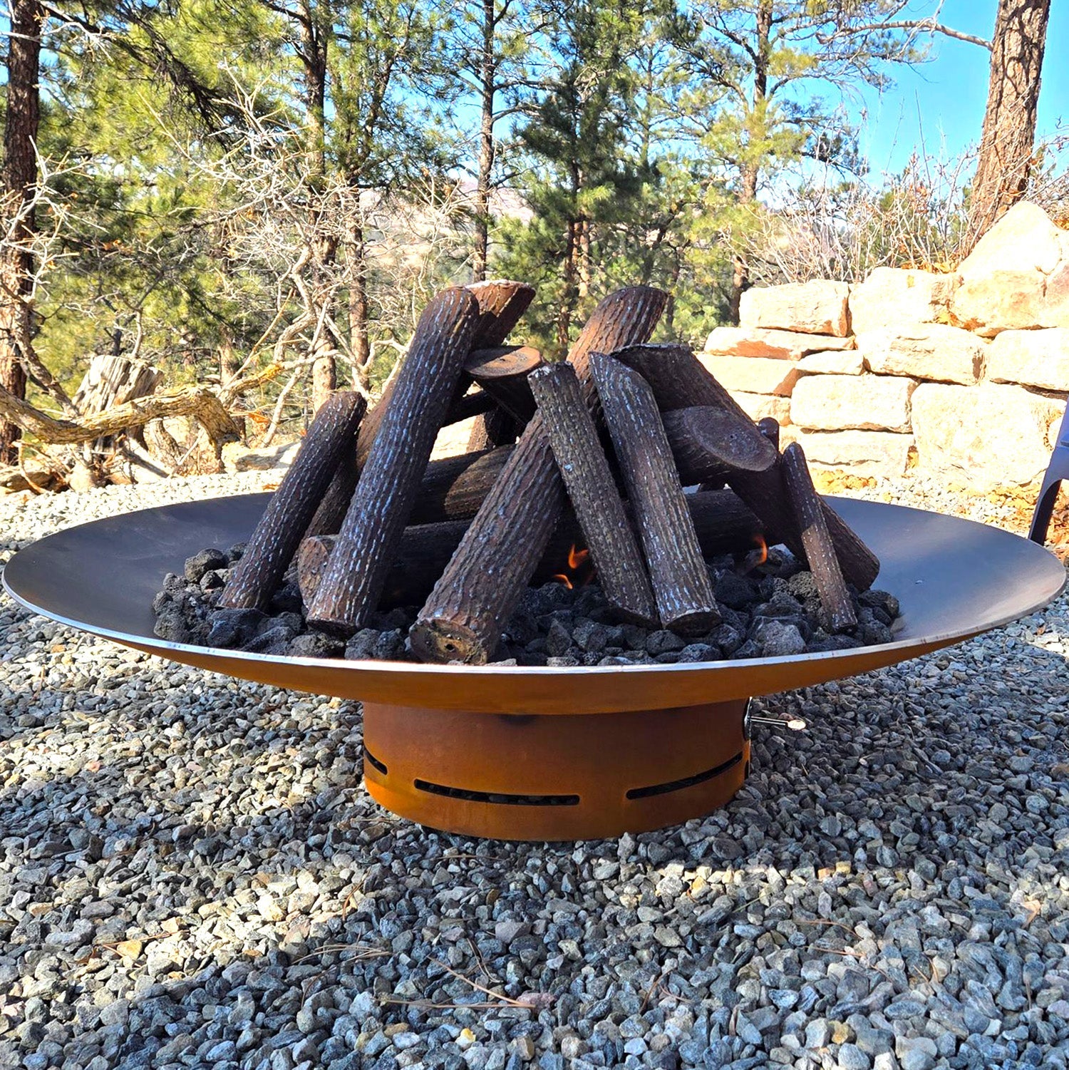Round Gas Fire Pits – Fire Pit Outfitter