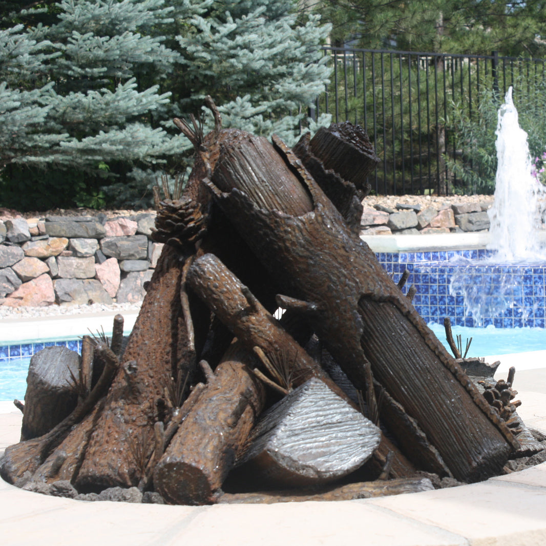 Warming Trends Steel Log Set (4 sizes) | FirePit Outfitter – Fire Pit ...