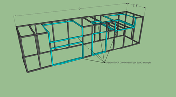 Custom DIY BBQ Island Frame | FirePit Outfitter – Fire Pit Outfitter